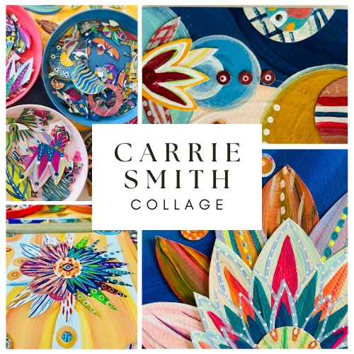 Carrie Smith, Bay Area Collage Artist – Carrie Smith Art